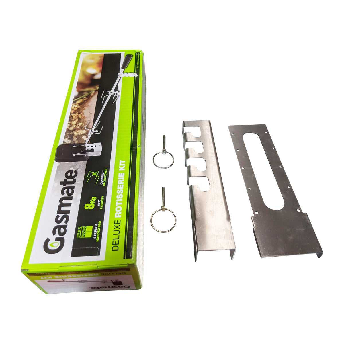 Rotisserie Kit Stainless steel | The Fire Pit Co Australia